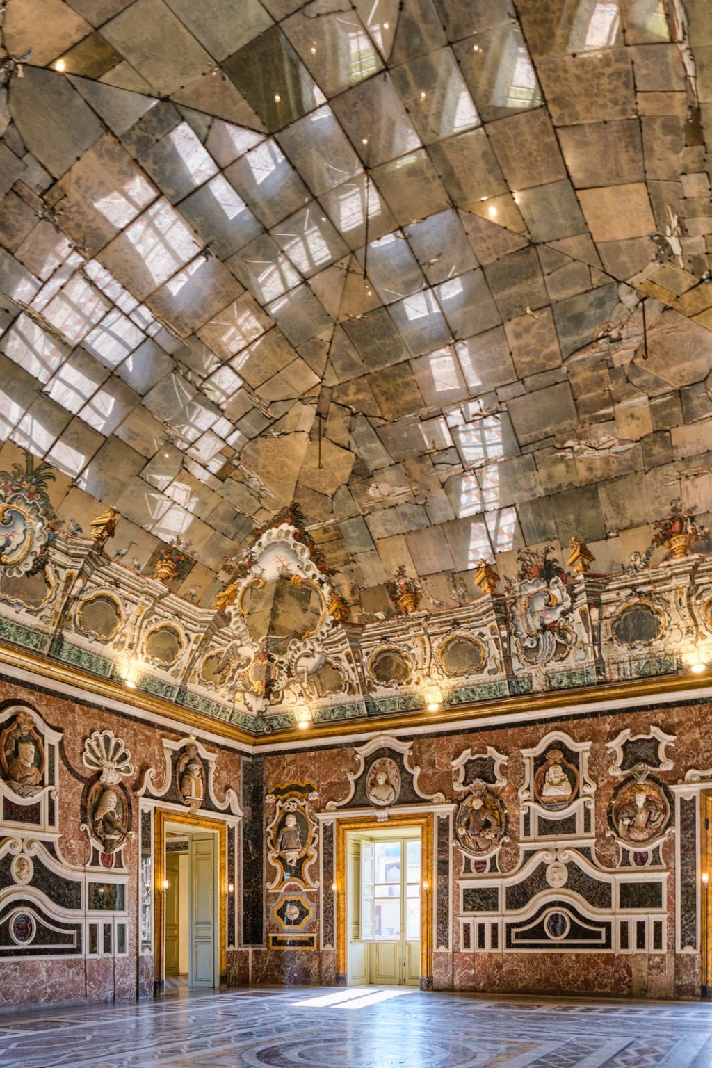 In Bagheria near Palermo, Villa Palagonia is famous for its original ...