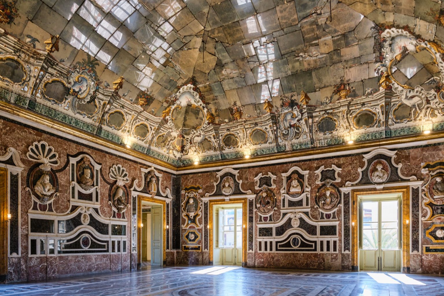 In Bagheria near Palermo, Villa Palagonia is famous for its original ...